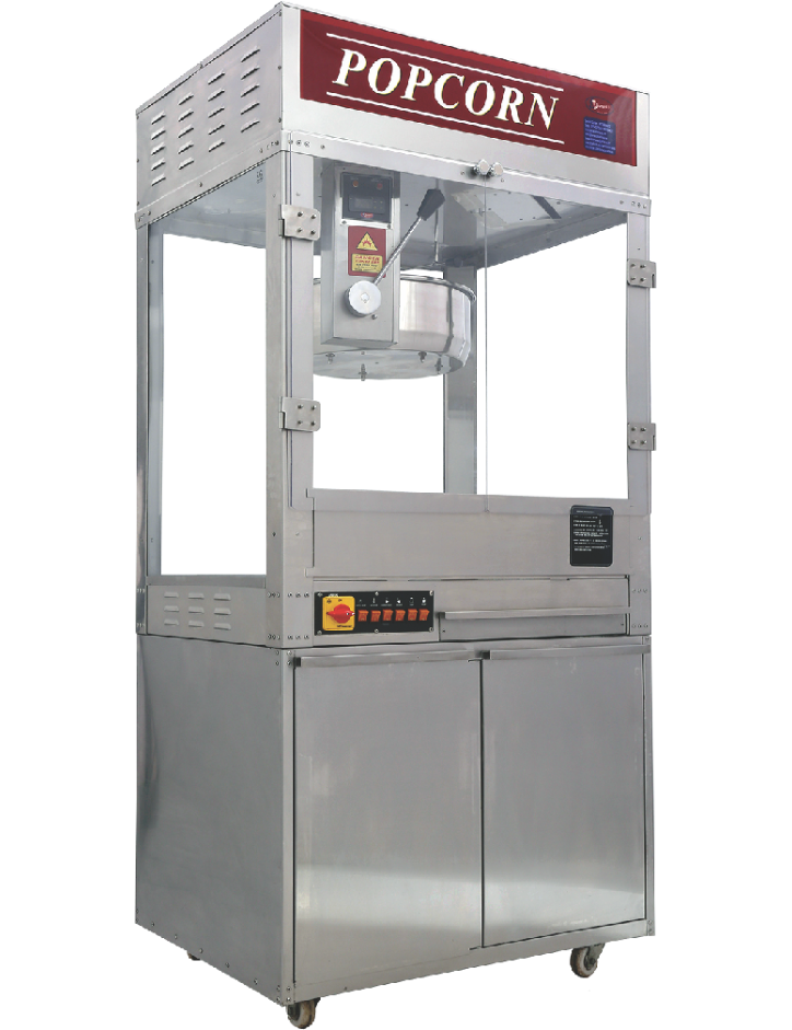 32oz Jumbo Popper Counter Model With Floor - Banaco Overseas