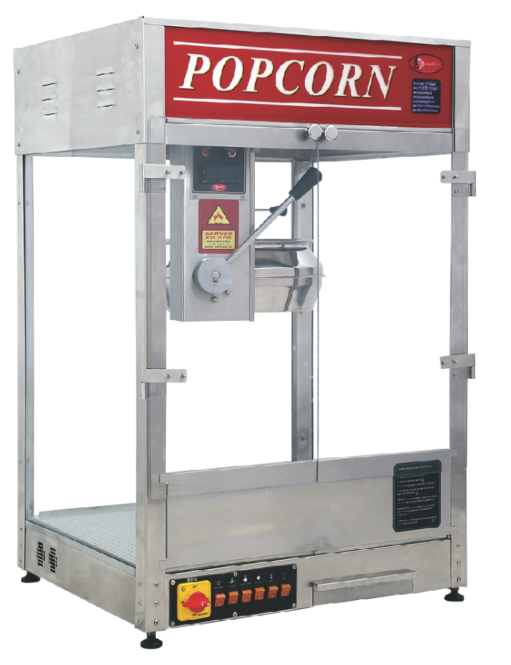 32oz Compact Popper Counter Model - Banaco Overseas